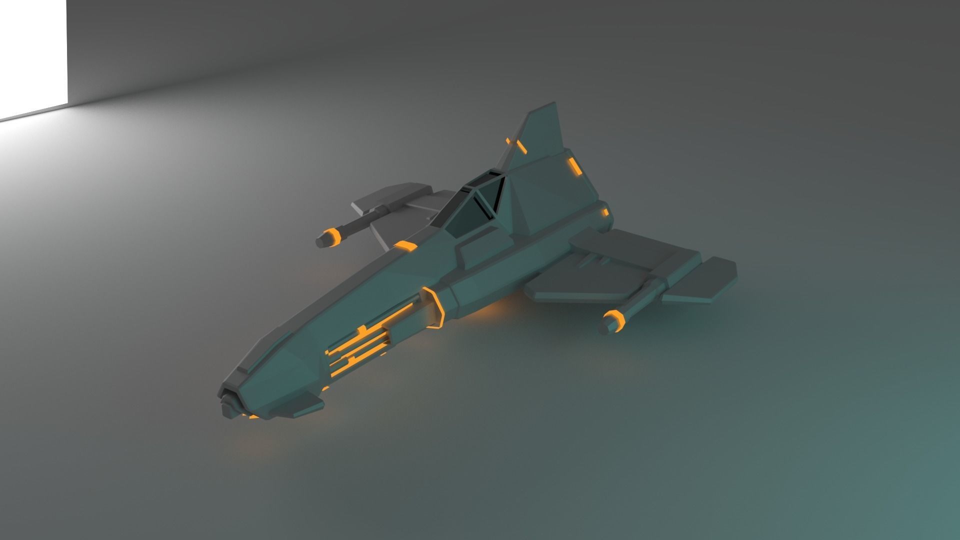 Space ship bullet titan free 3D model | CGTrader