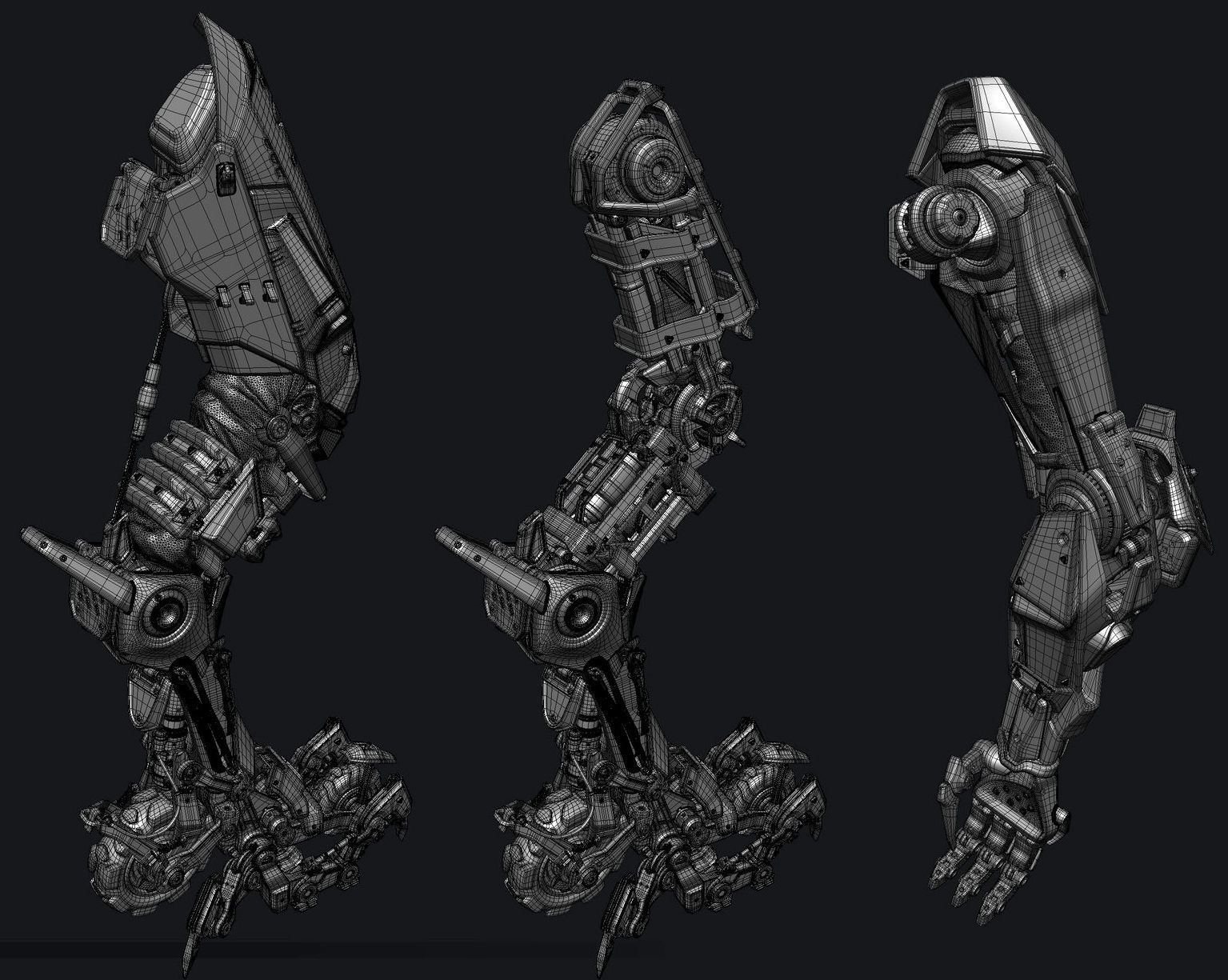 Highpoly Battle Mech 3D model | CGTrader