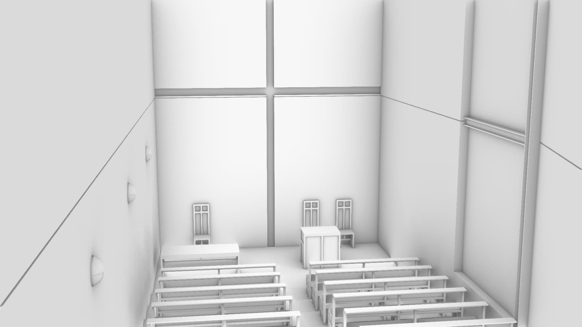 Church Of Light by Tadao Ando 3D model | CGTrader