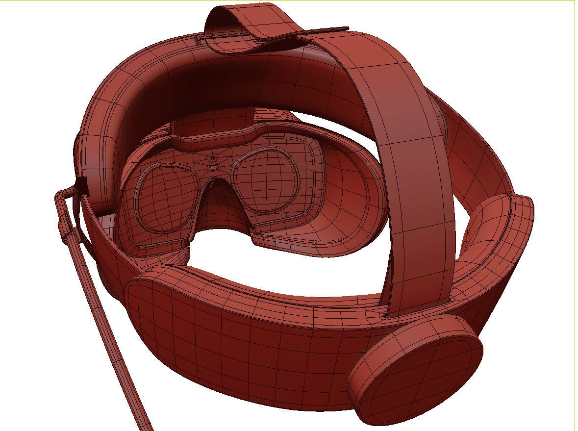 Oculus Rift S VR Headset 3D model | CGTrader