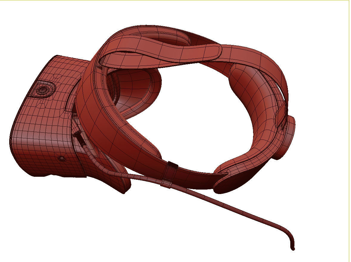 Oculus Rift S VR Headset 3D model | CGTrader
