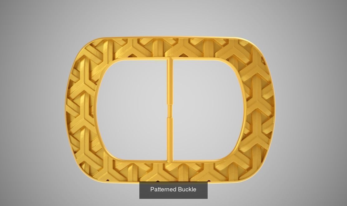 Belt Buckles Pack 3D Model Collection | CGTrader