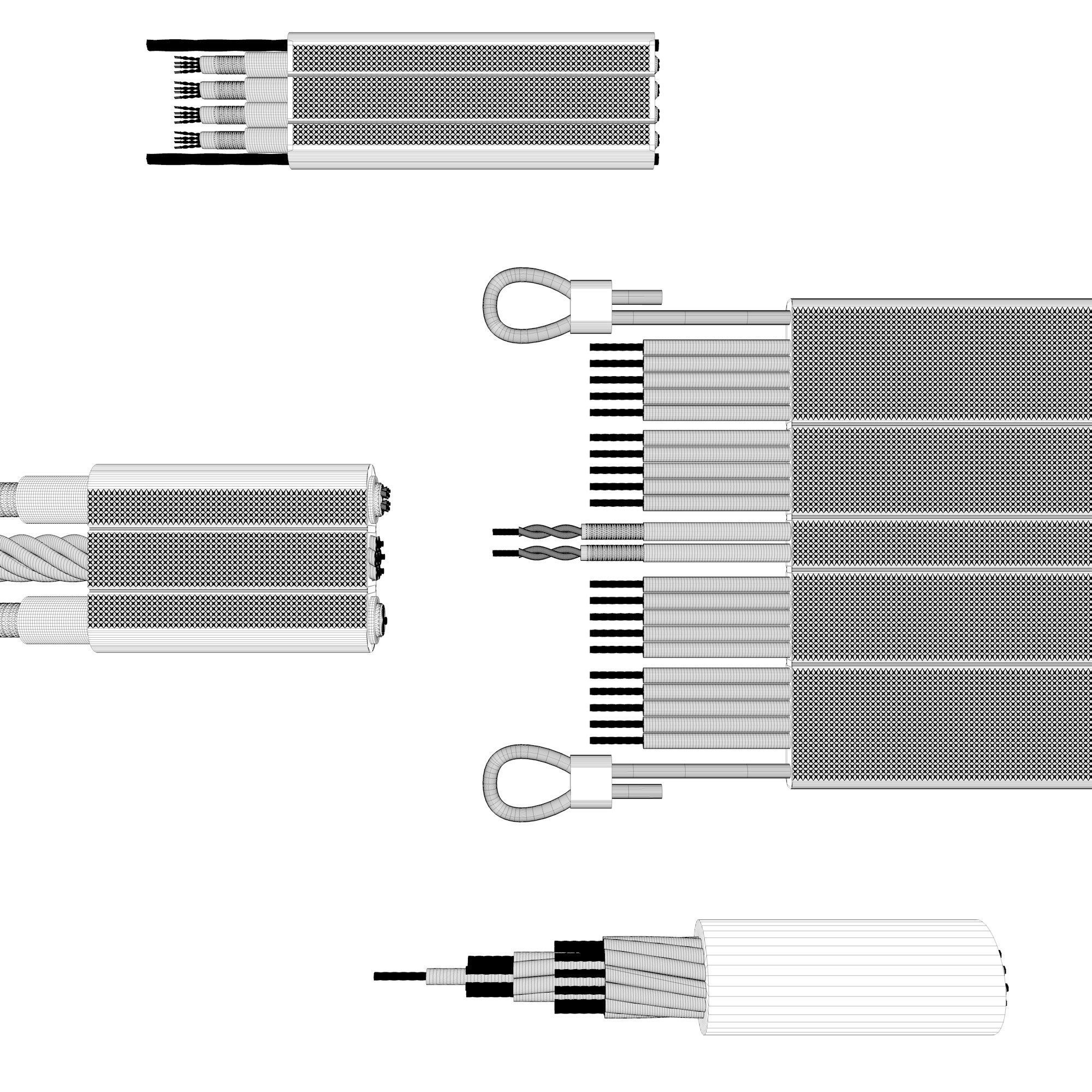 Cable Elevator Core 3D model | CGTrader