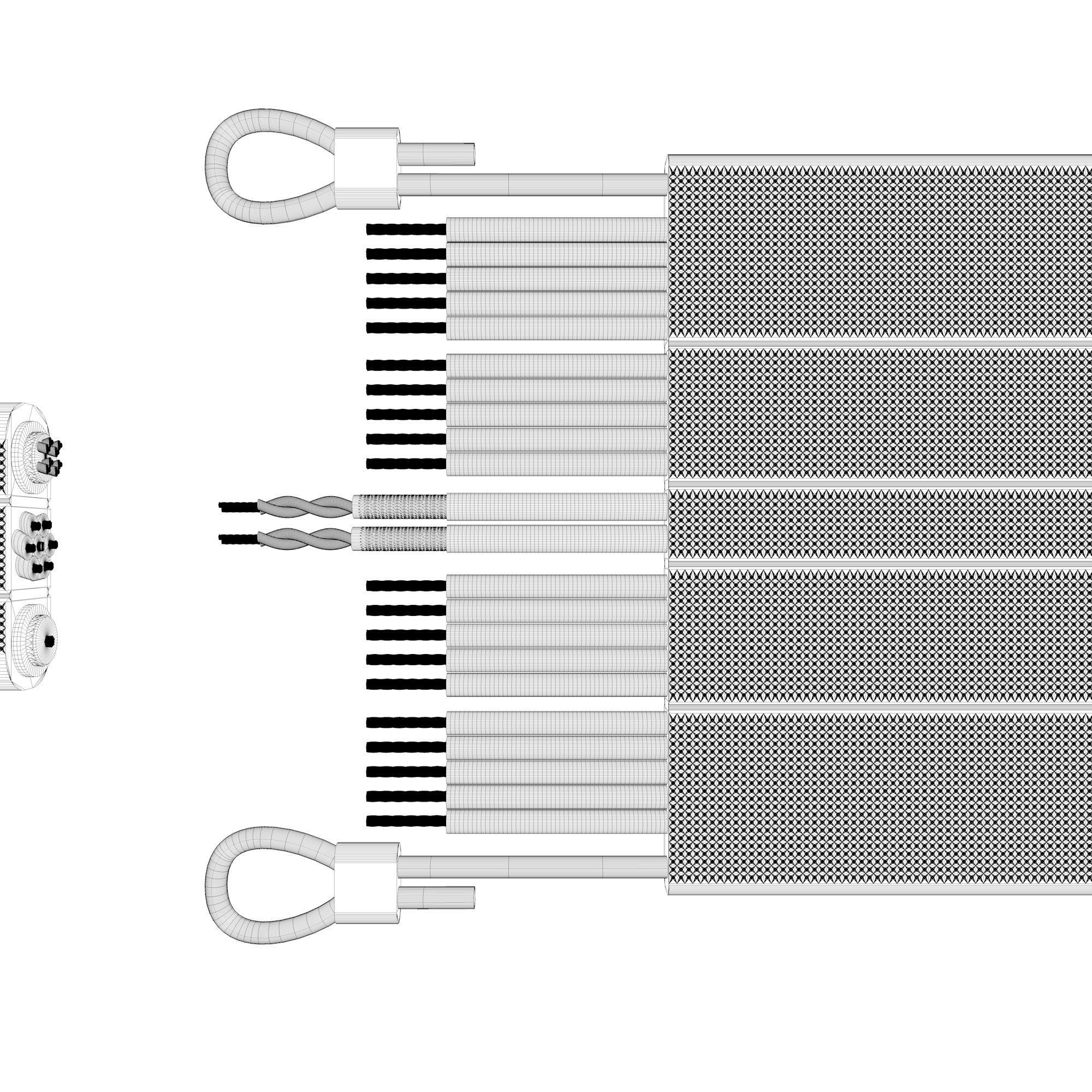 Cable Elevator Core 3D model | CGTrader