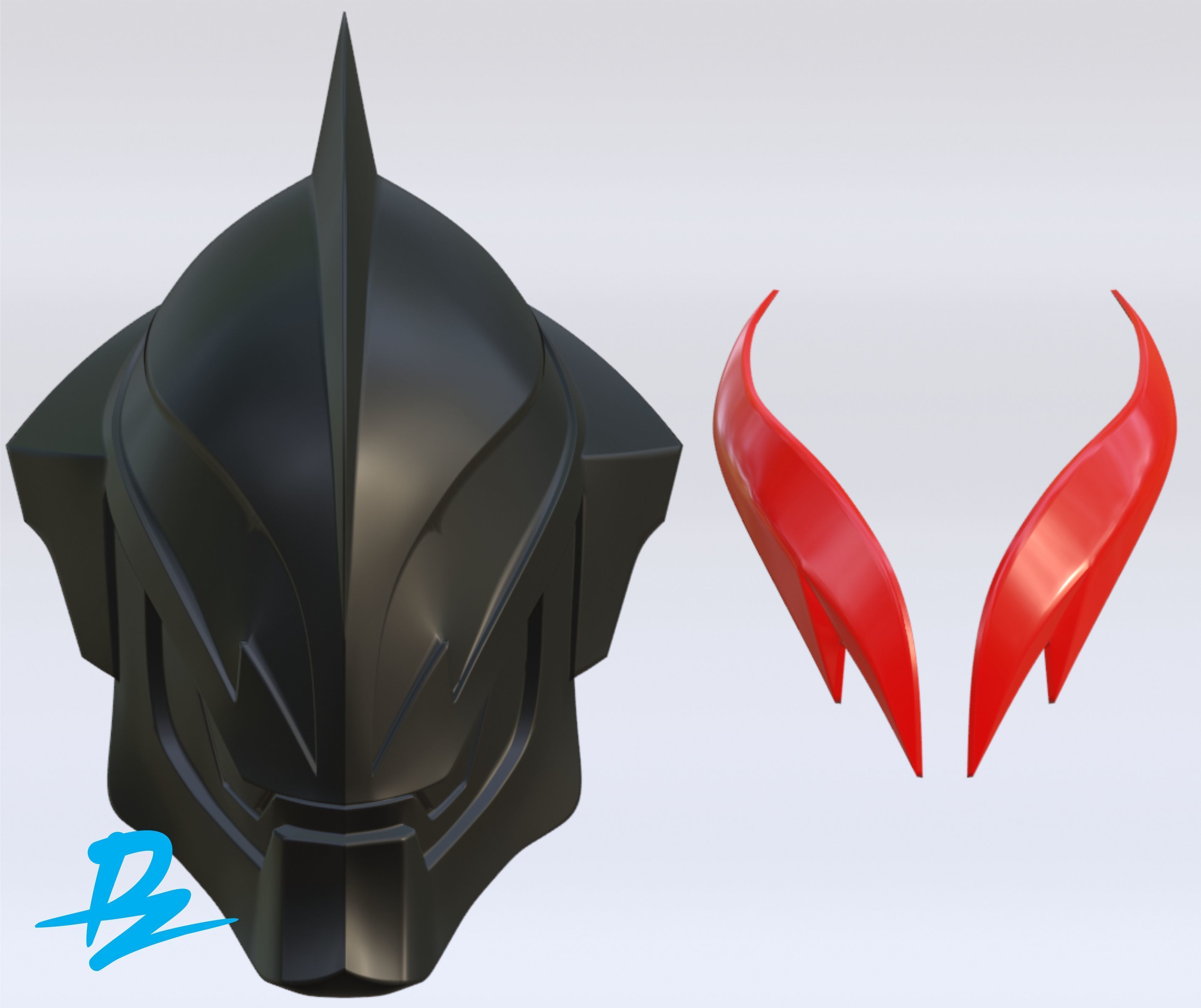 Mask Ultraman Belial 3D model 3D printable | CGTrader