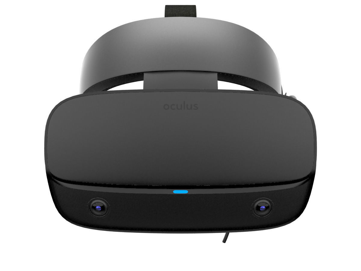 Oculus Rift S with Controllers 3D model | CGTrader