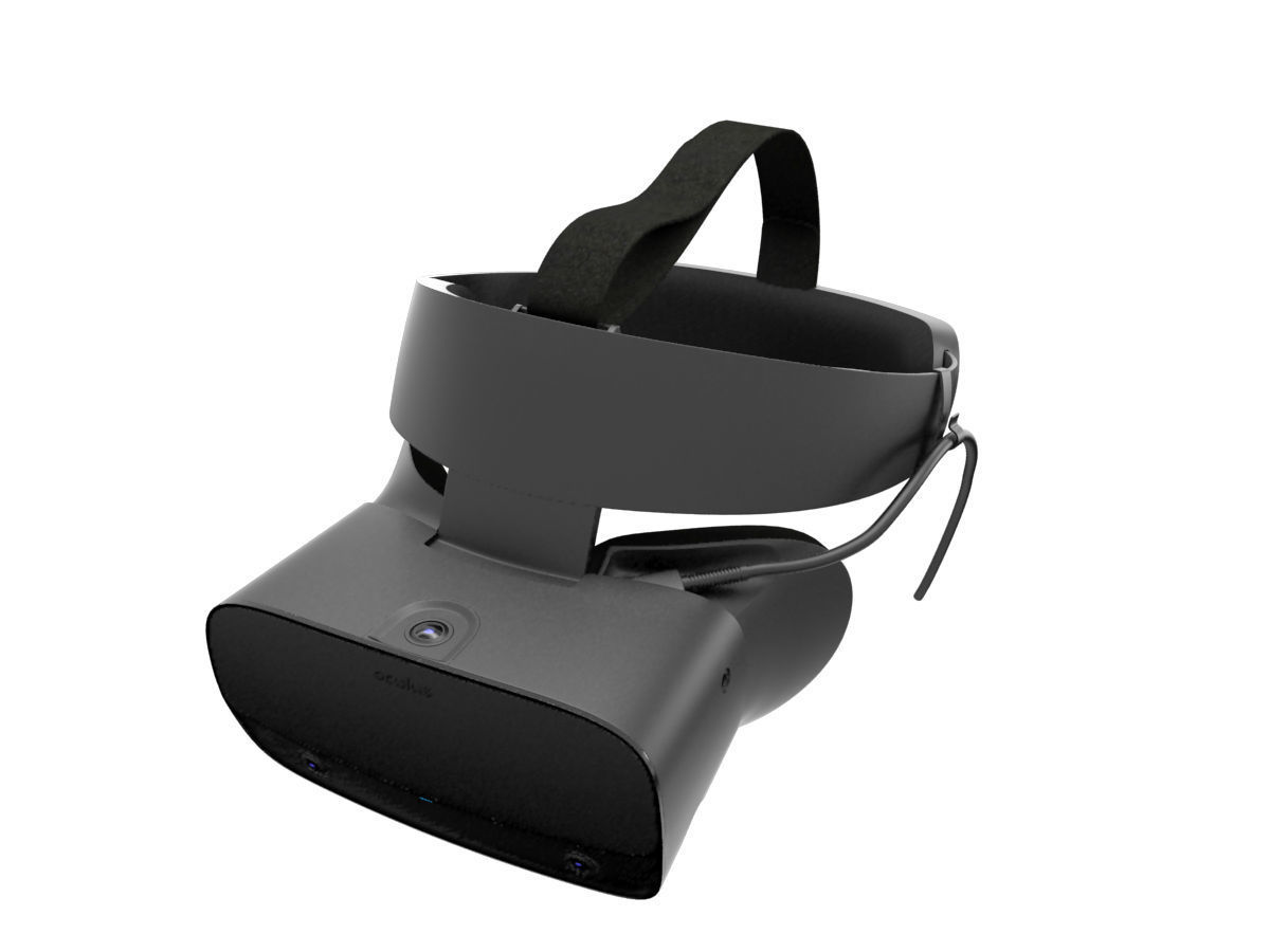 Oculus Rift S with Controllers 3D model | CGTrader