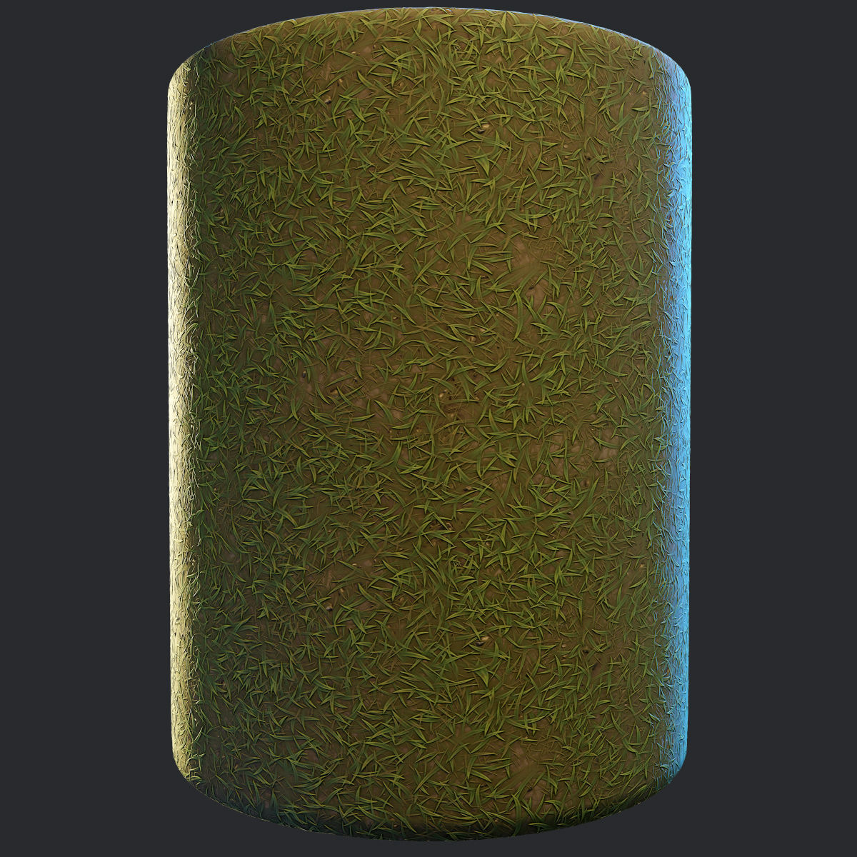 Stylized Grass PBR texture free Texture | CGTrader