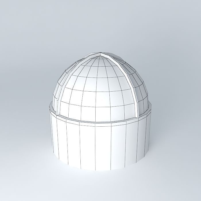 dome glass free 3D model | CGTrader