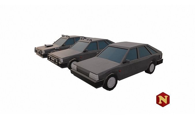 3D model Module Nissan Bluebird Pack VR / AR / low-poly | CGTrader