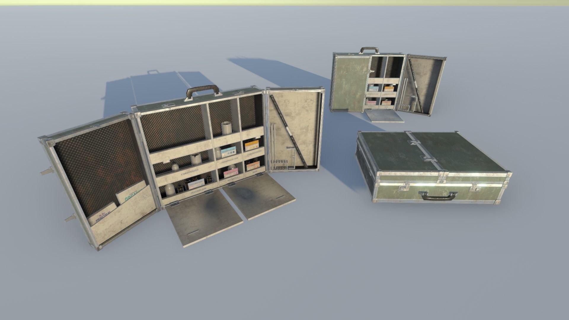 3D model Medical kit pack VR / AR / low-poly | CGTrader