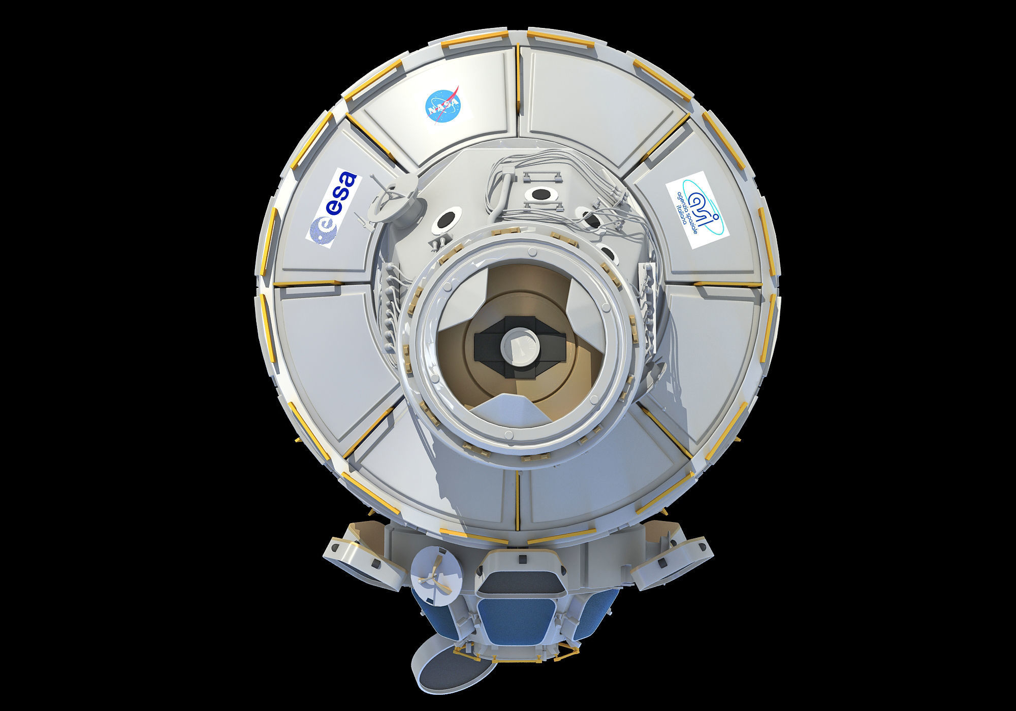 Harmony ISS Module 3D model | CGTrader