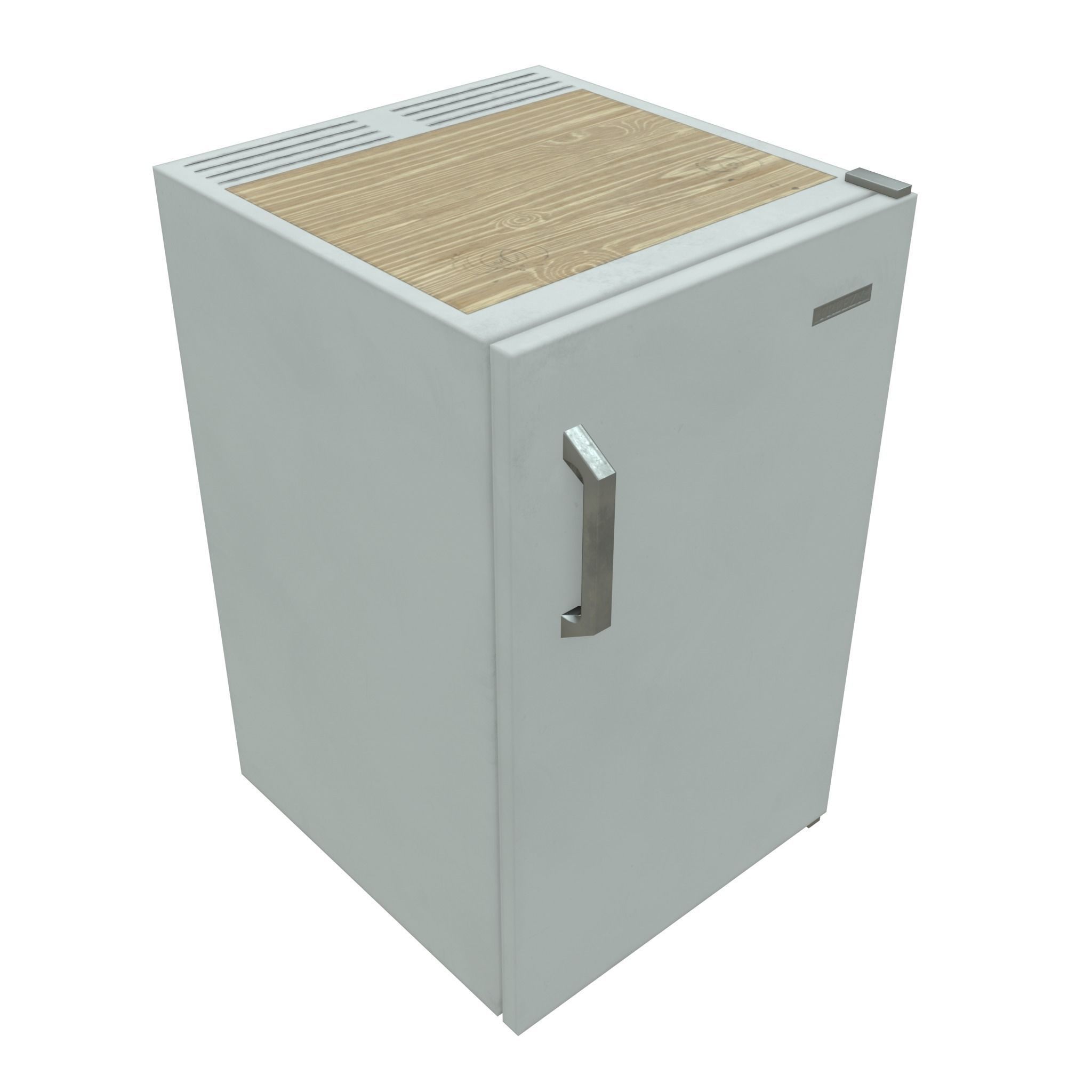 3D model Game-ready Freezy - old vintage fridge - Unity - HDRP - UE4 VR ...