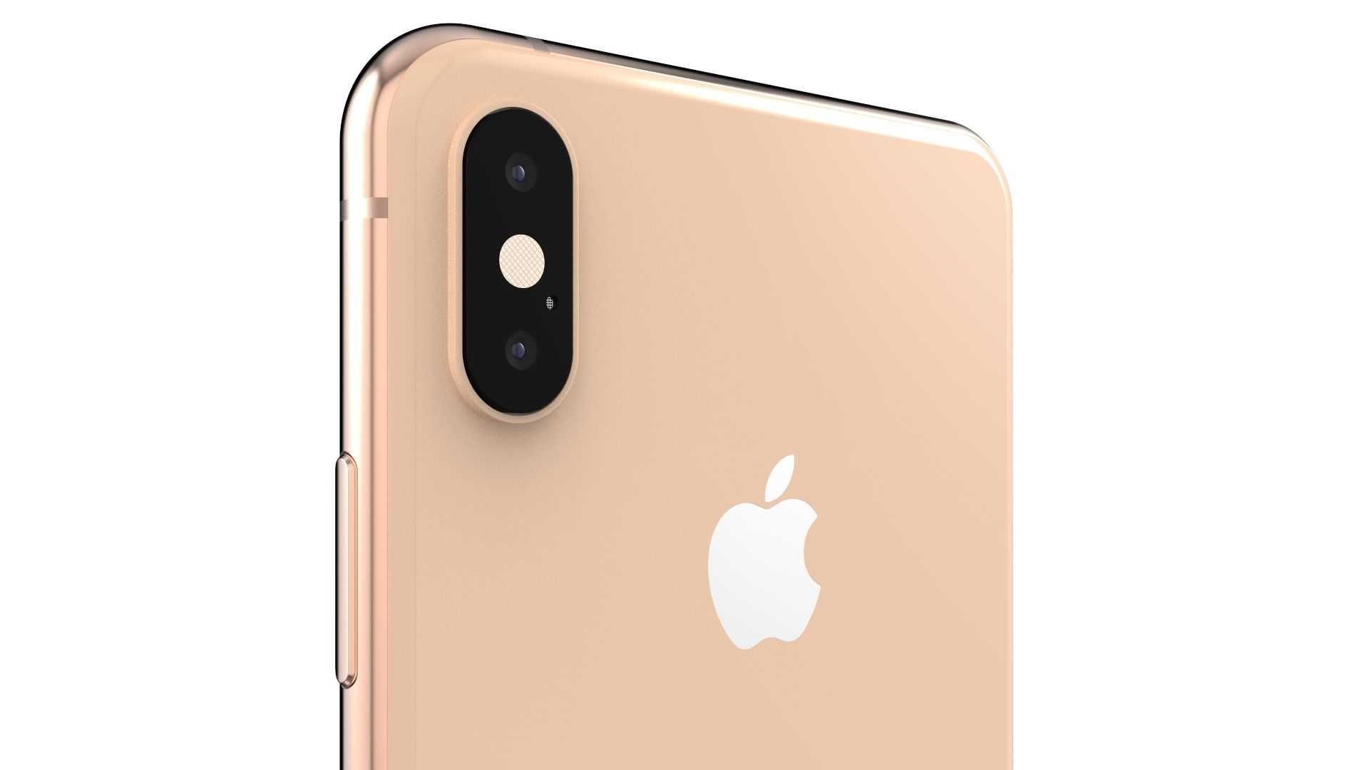 Apple iPhone XS Max Gold 3D model | CGTrader