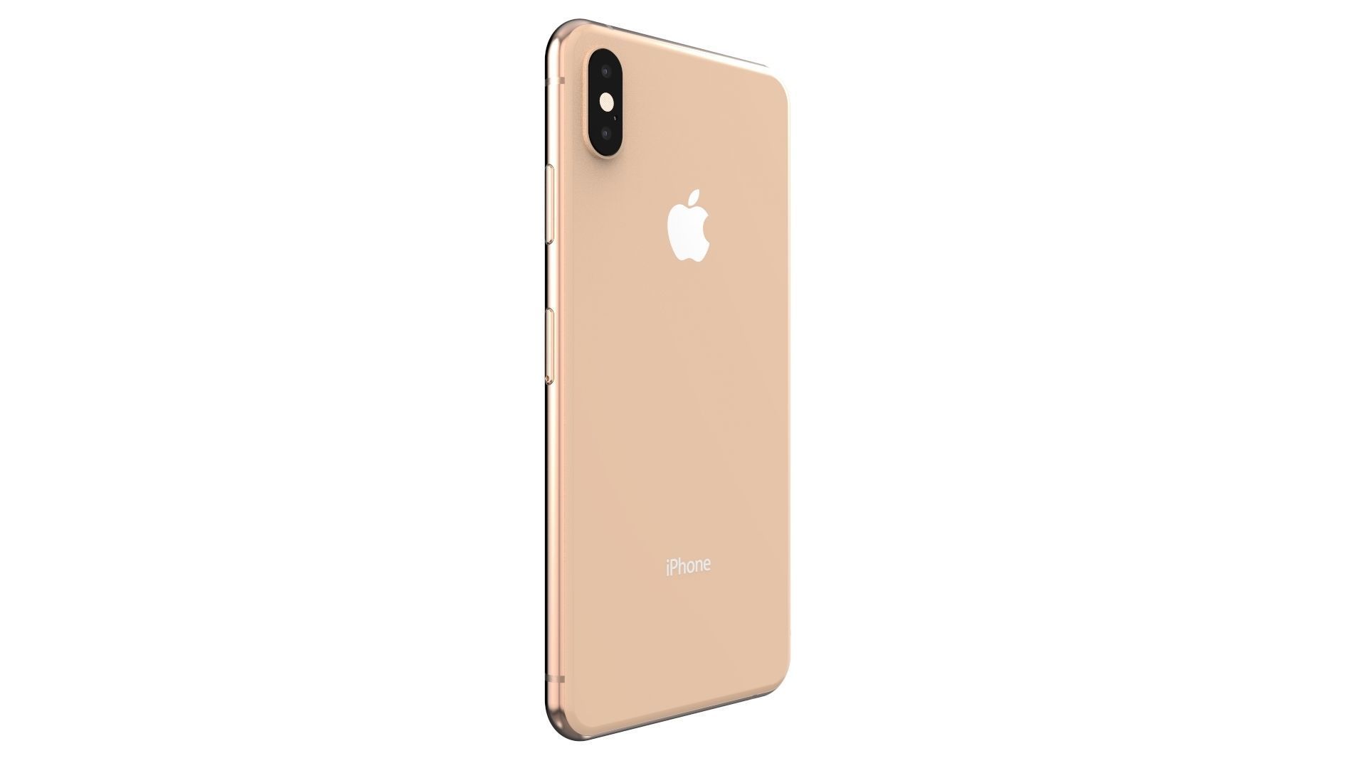 Apple iPhone XS Max Gold 3D model | CGTrader