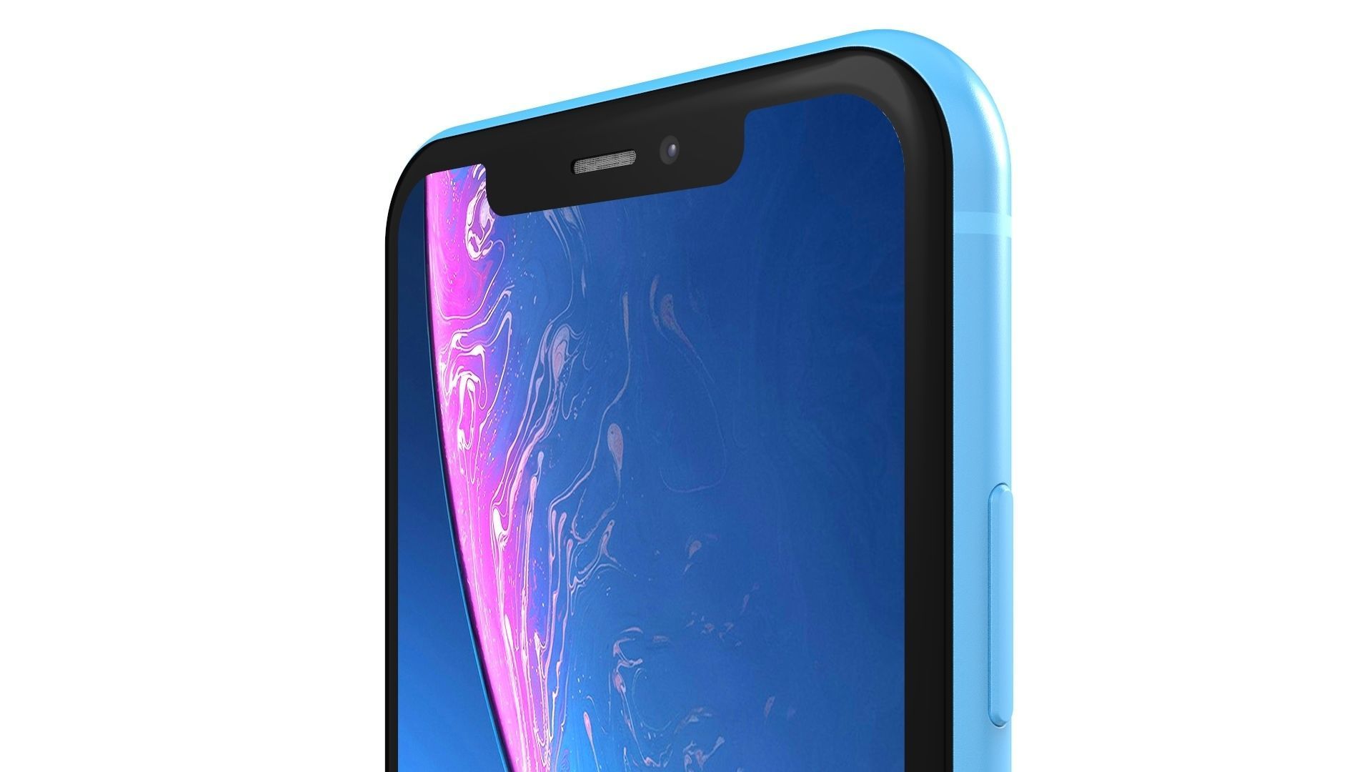 Apple iPhone XR Blue 3D model | CGTrader