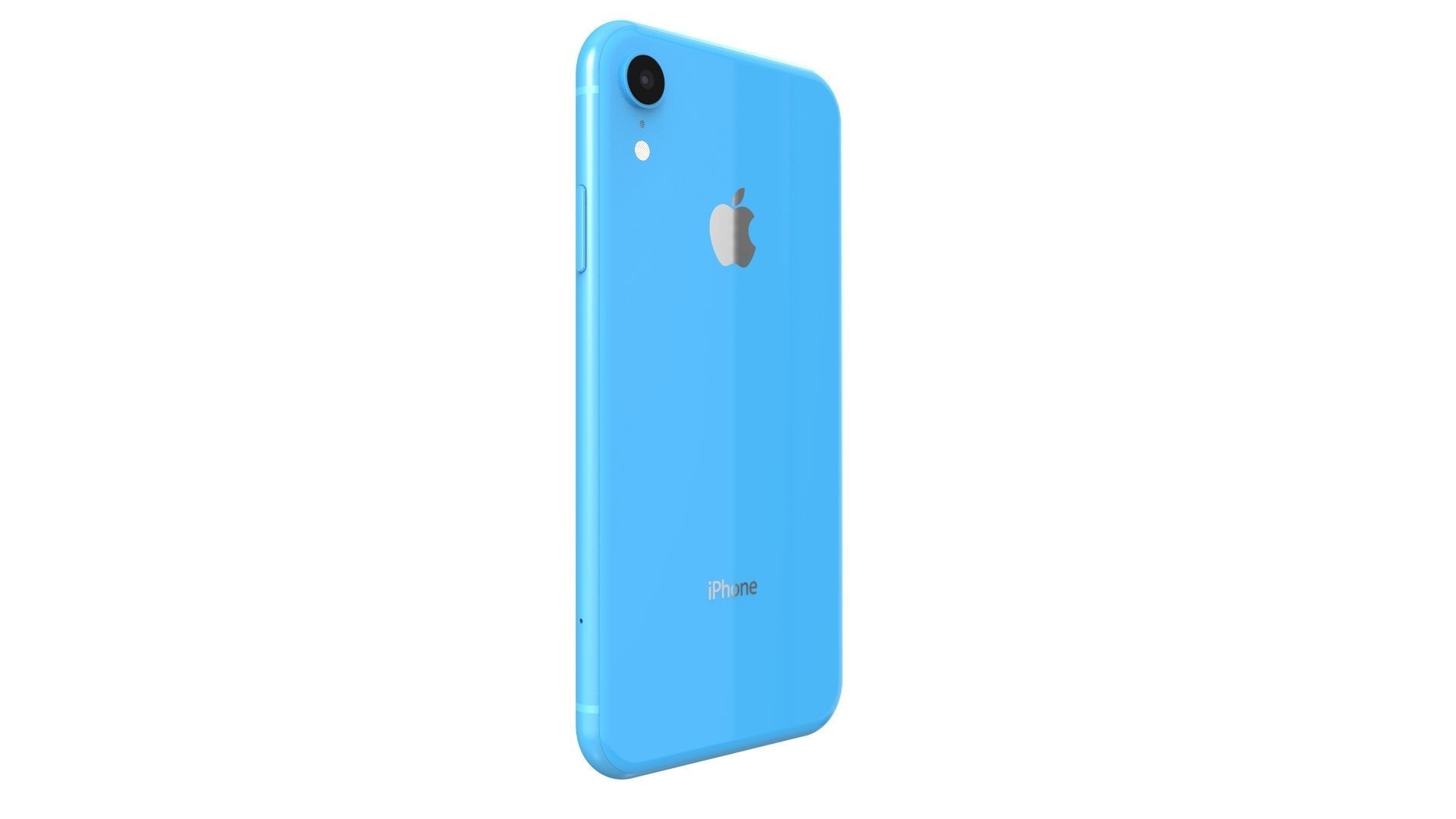 Apple iPhone XR Blue 3D model | CGTrader