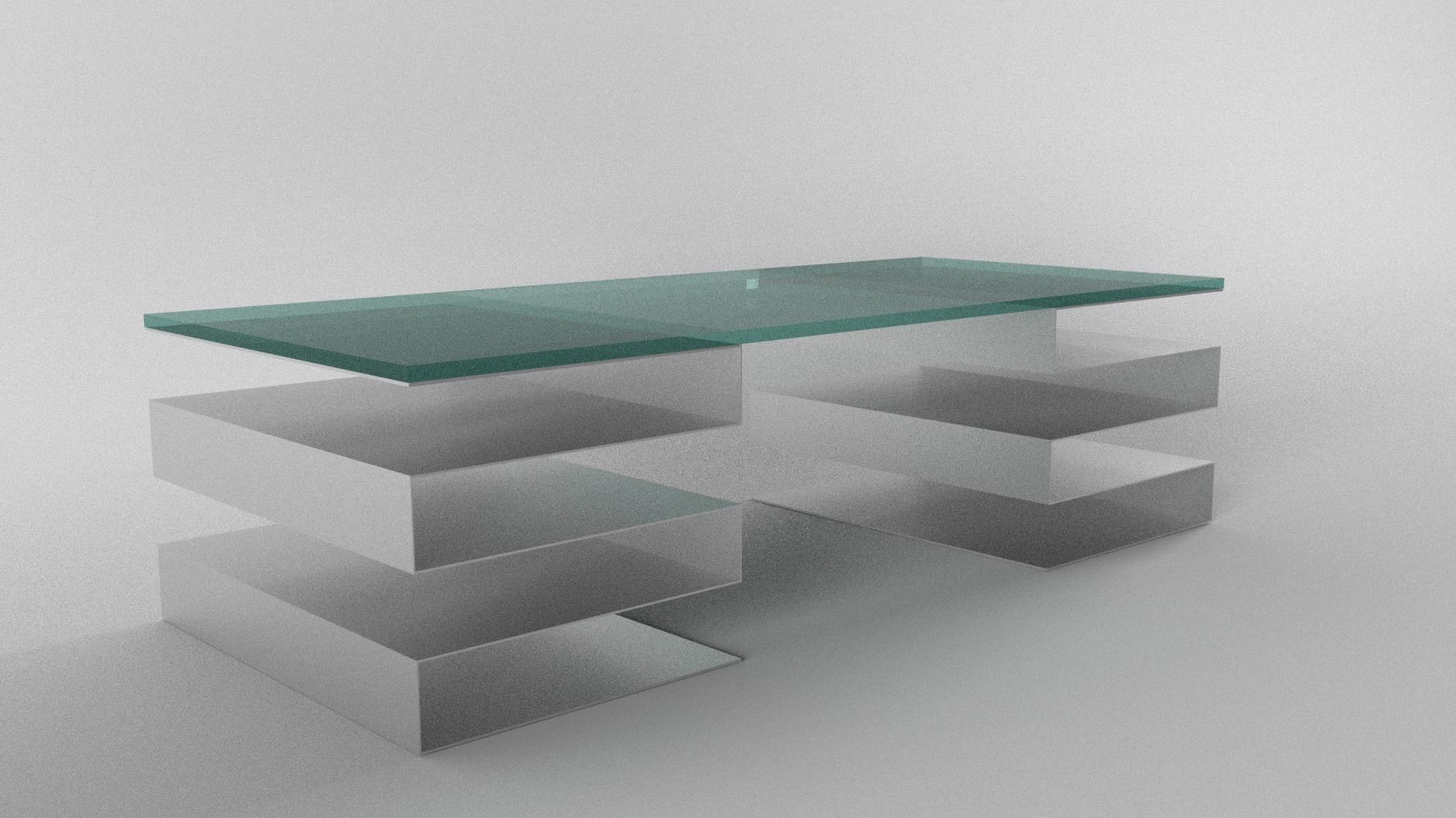 3D Modern Table interior-design | CGTrader