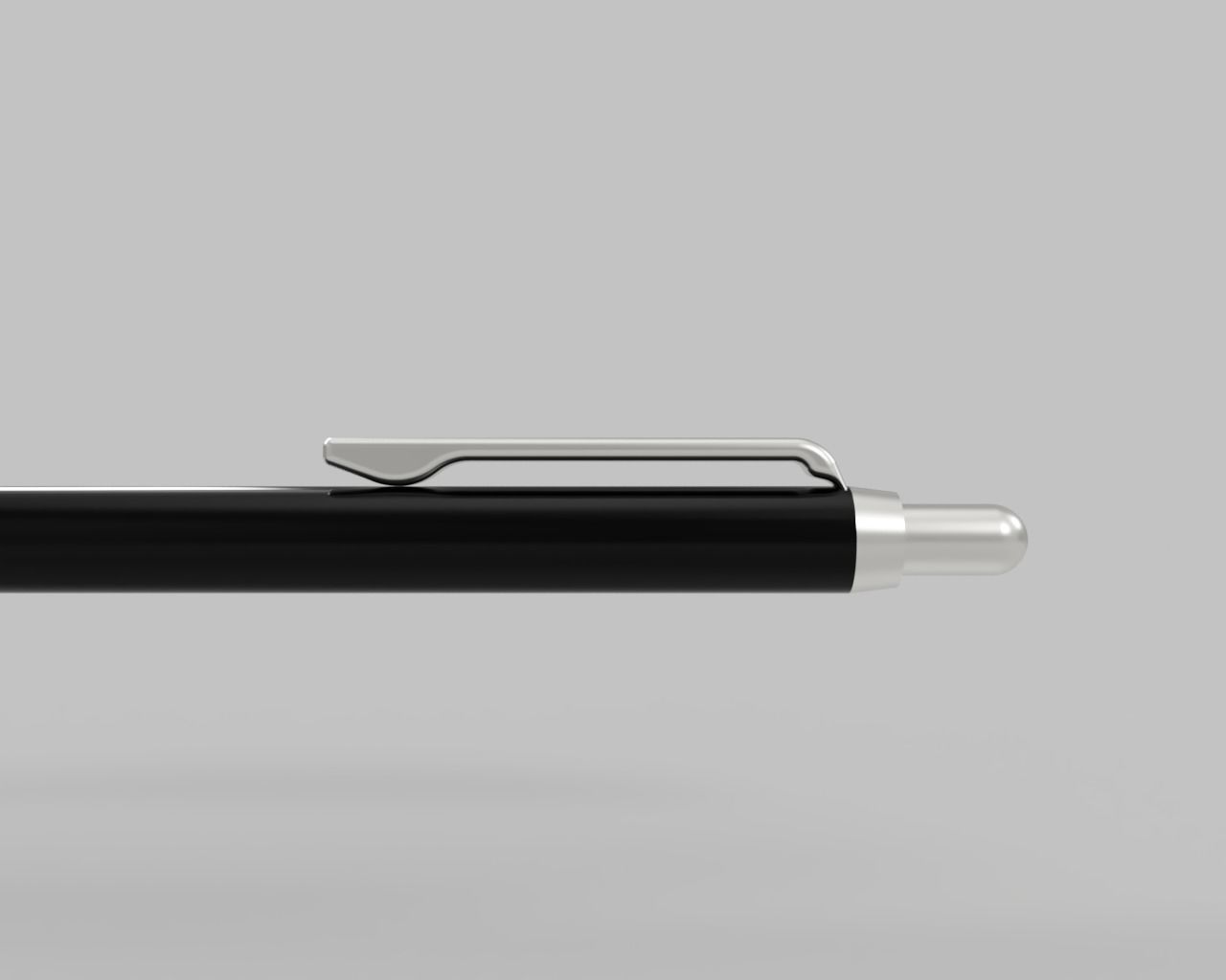 Simple Ballpoint Pen 3D model 3D printable | CGTrader