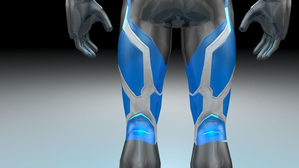 Mathveus Ultra - Mark 2 superhero costume 3D model rigged | CGTrader