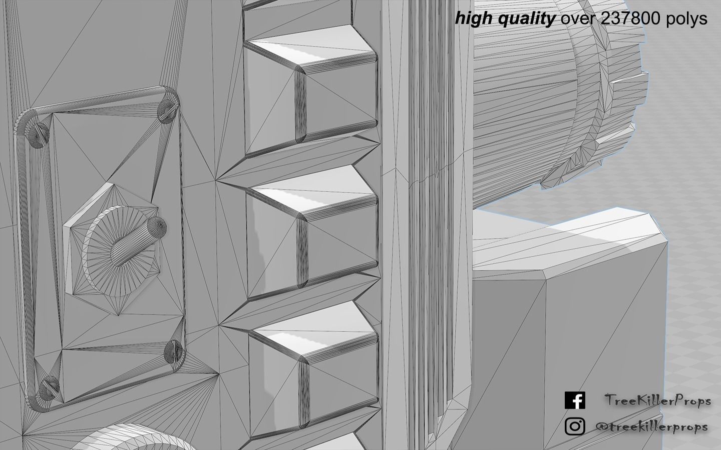Alien Isolation Motion Tracker Scanner for Cosplay 3D model 3D ...