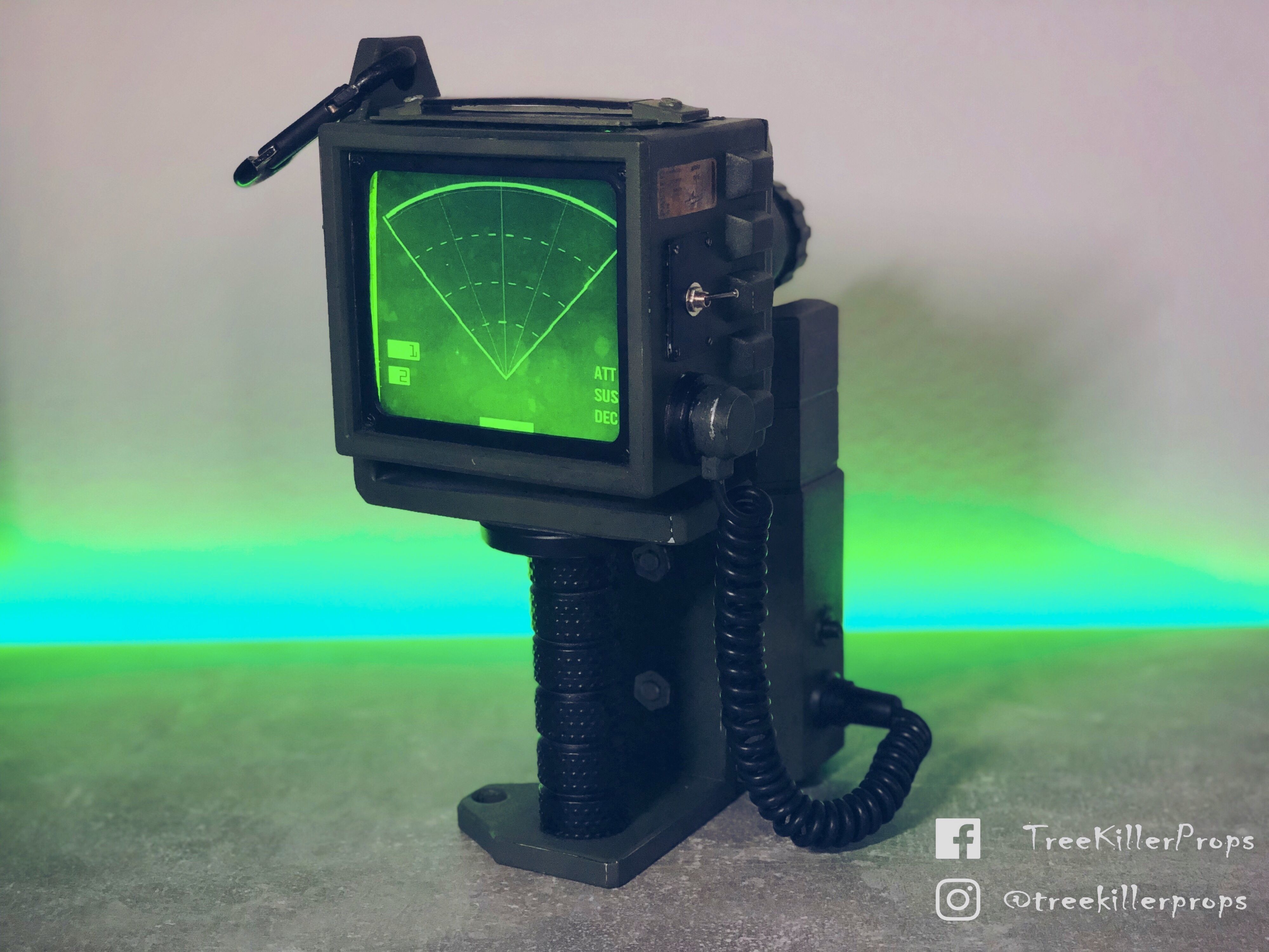 Alien Isolation Motion Tracker Scanner for Cosplay 3D model 3D ...
