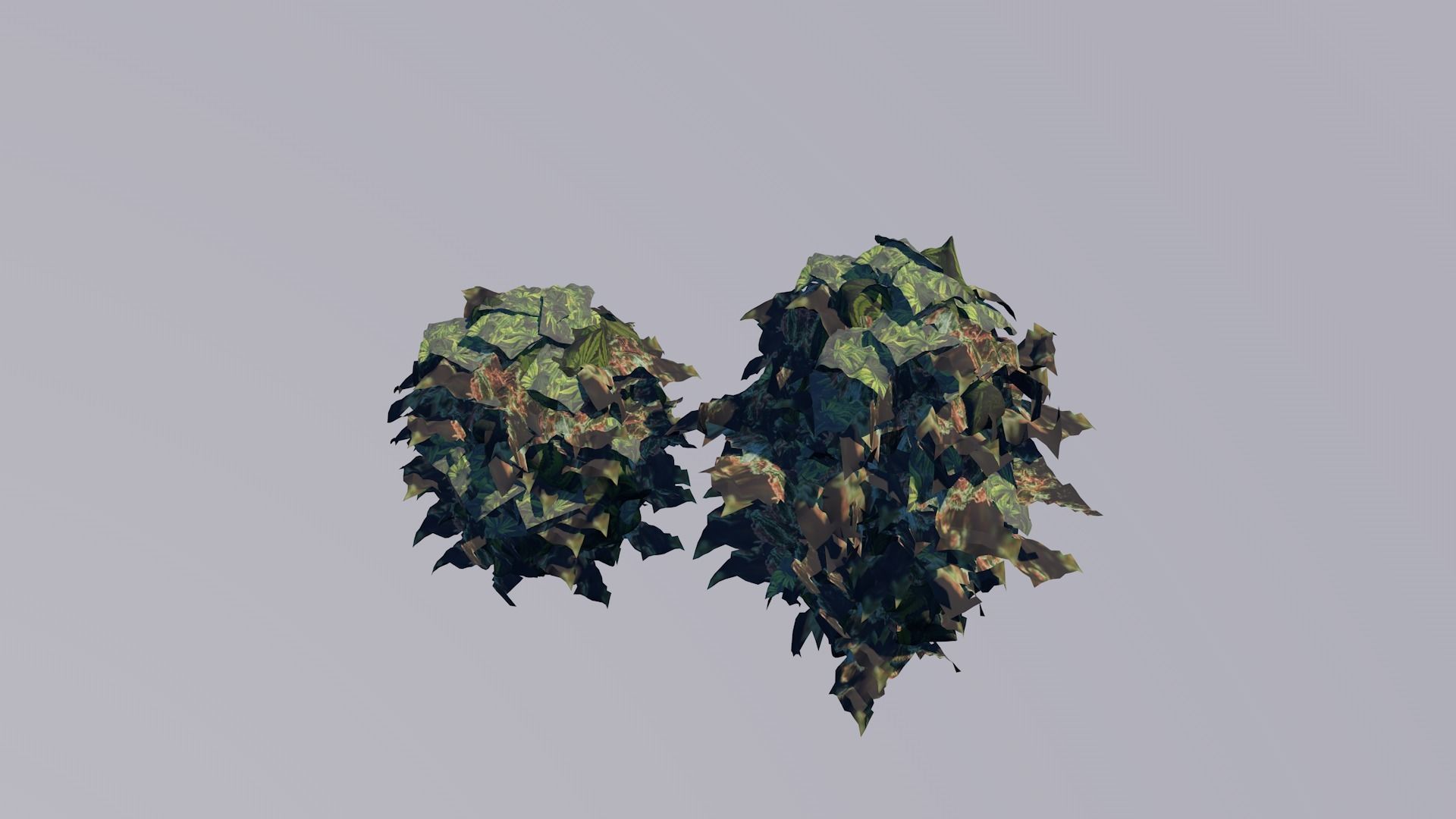 Low poly Cannabis bud free VR / AR / low-poly 3D model rigged | CGTrader