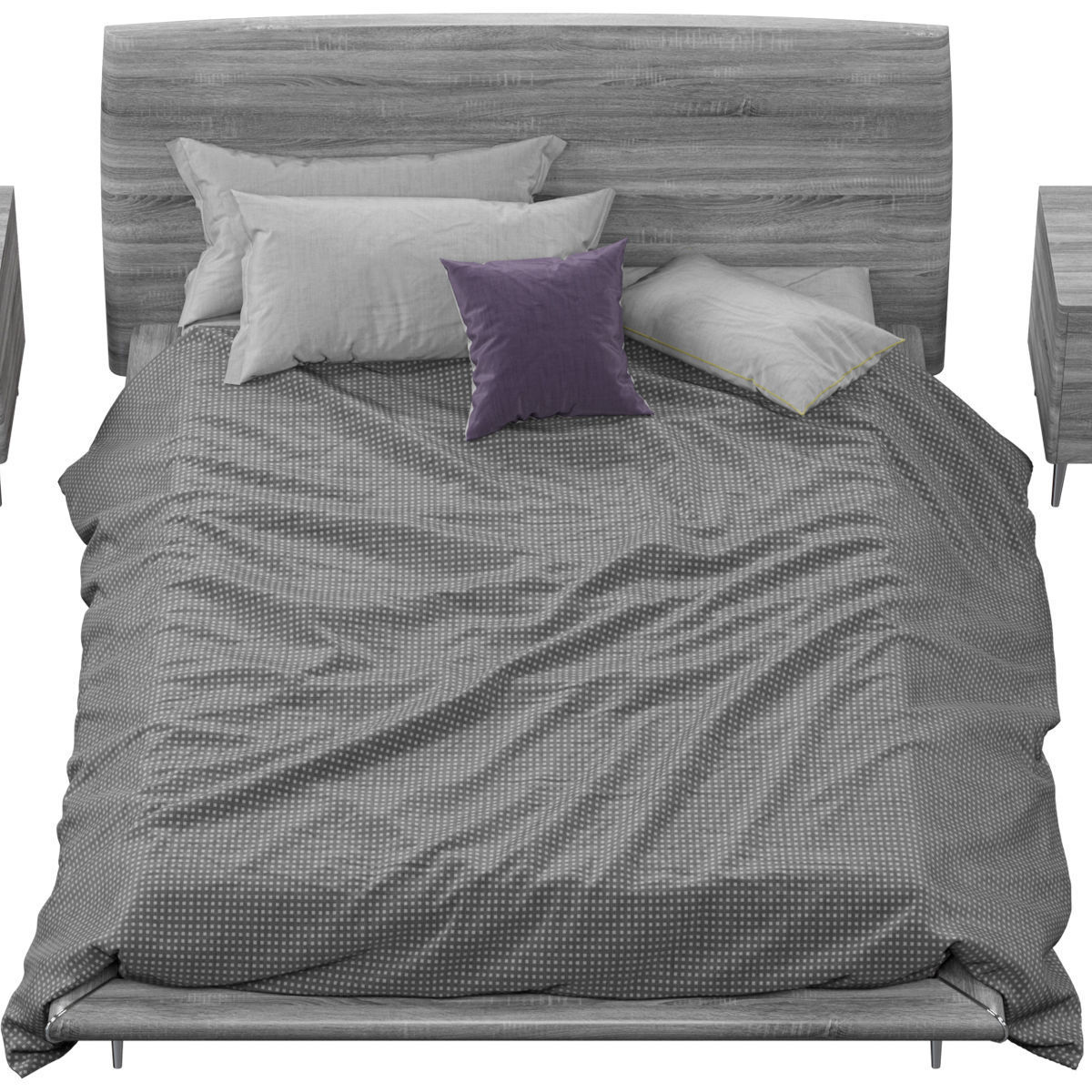Calligaris Dixie bed 3D model | CGTrader