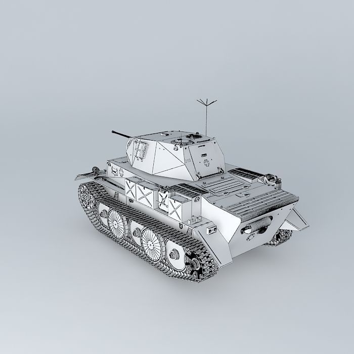Panzer II Ausf L PzKpfw IIL "Lynx". 3D model | CGTrader