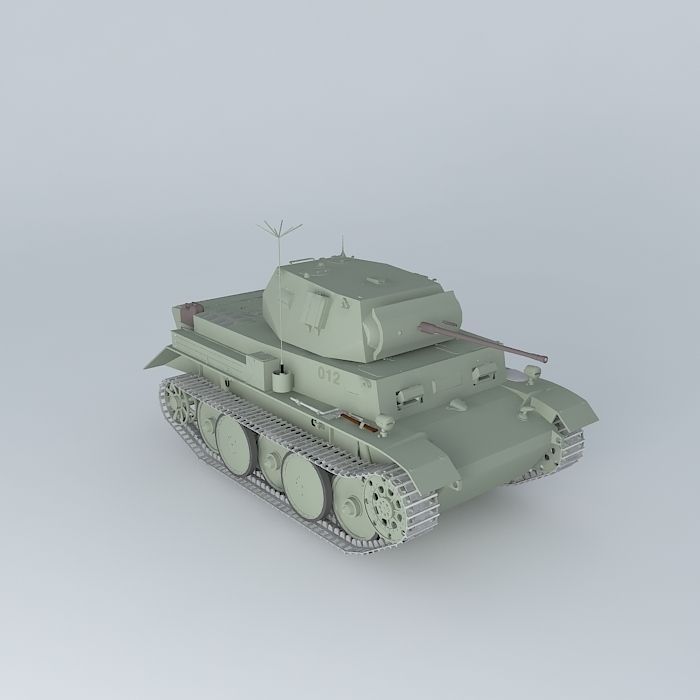 Panzer II Ausf L PzKpfw IIL "Lynx". 3D model | CGTrader