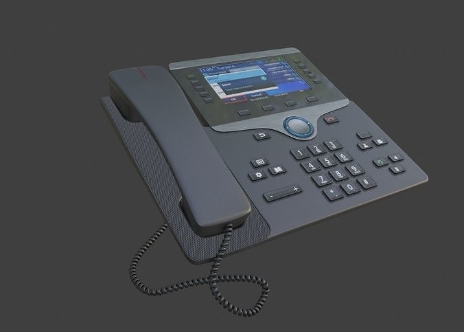 ip home landline phone Home Business Phones 3D model | CGTrader