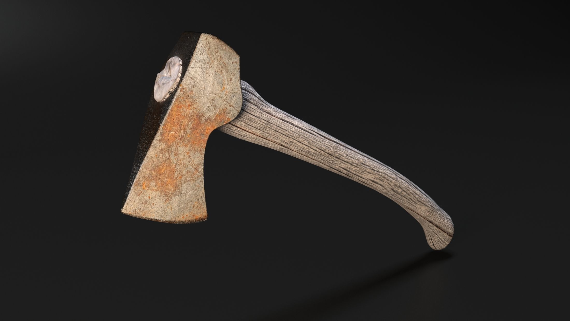 Rusty Axe free VR / AR / low-poly 3D model | CGTrader