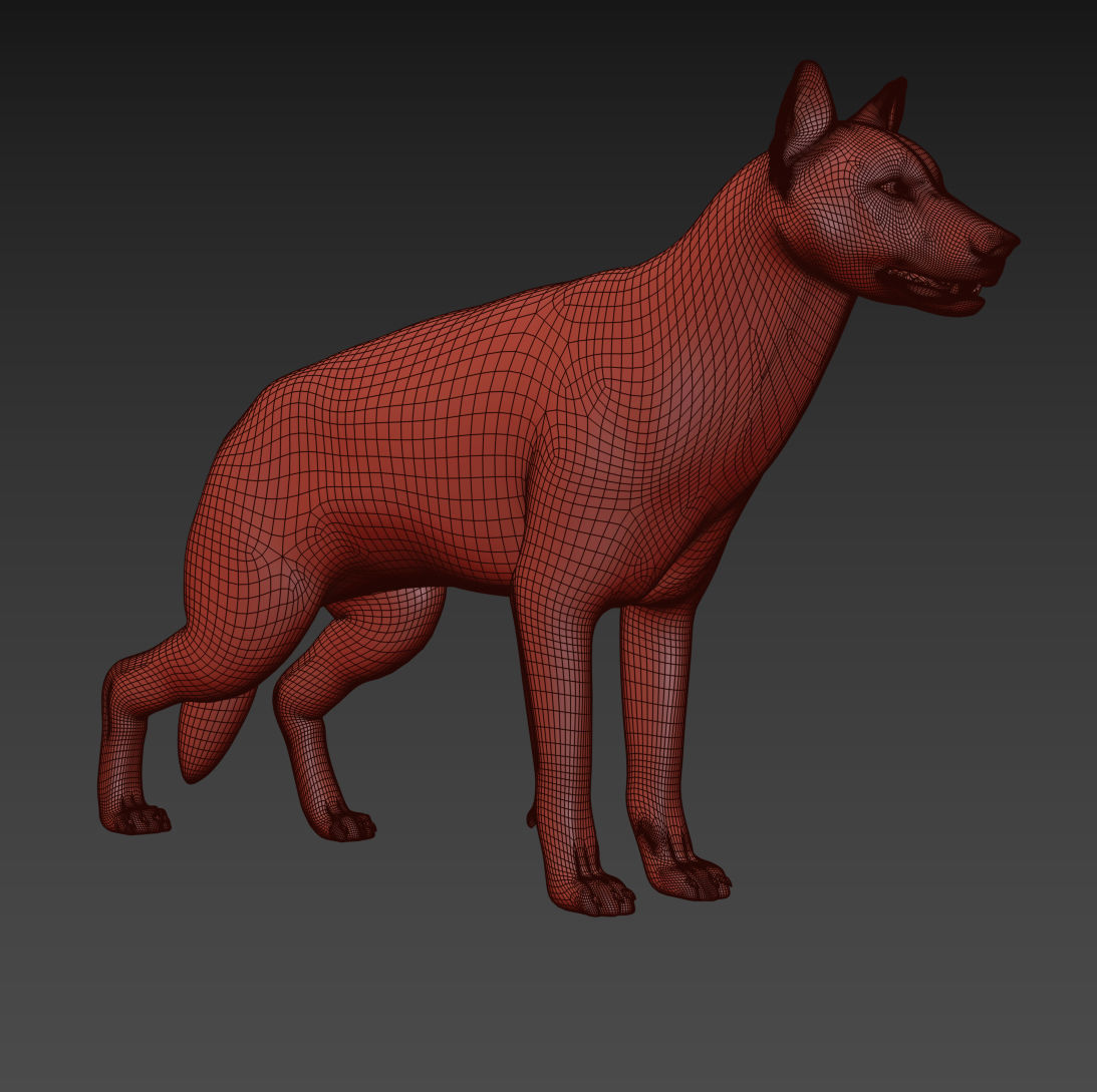 3D model My Dog - 3d animated dog model VR / AR / low-poly rigged ...