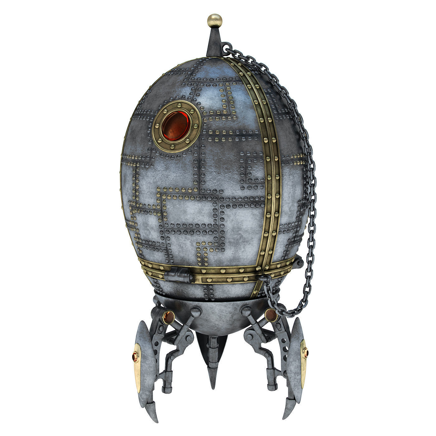 Jewel box - Space Egg 3D model | CGTrader