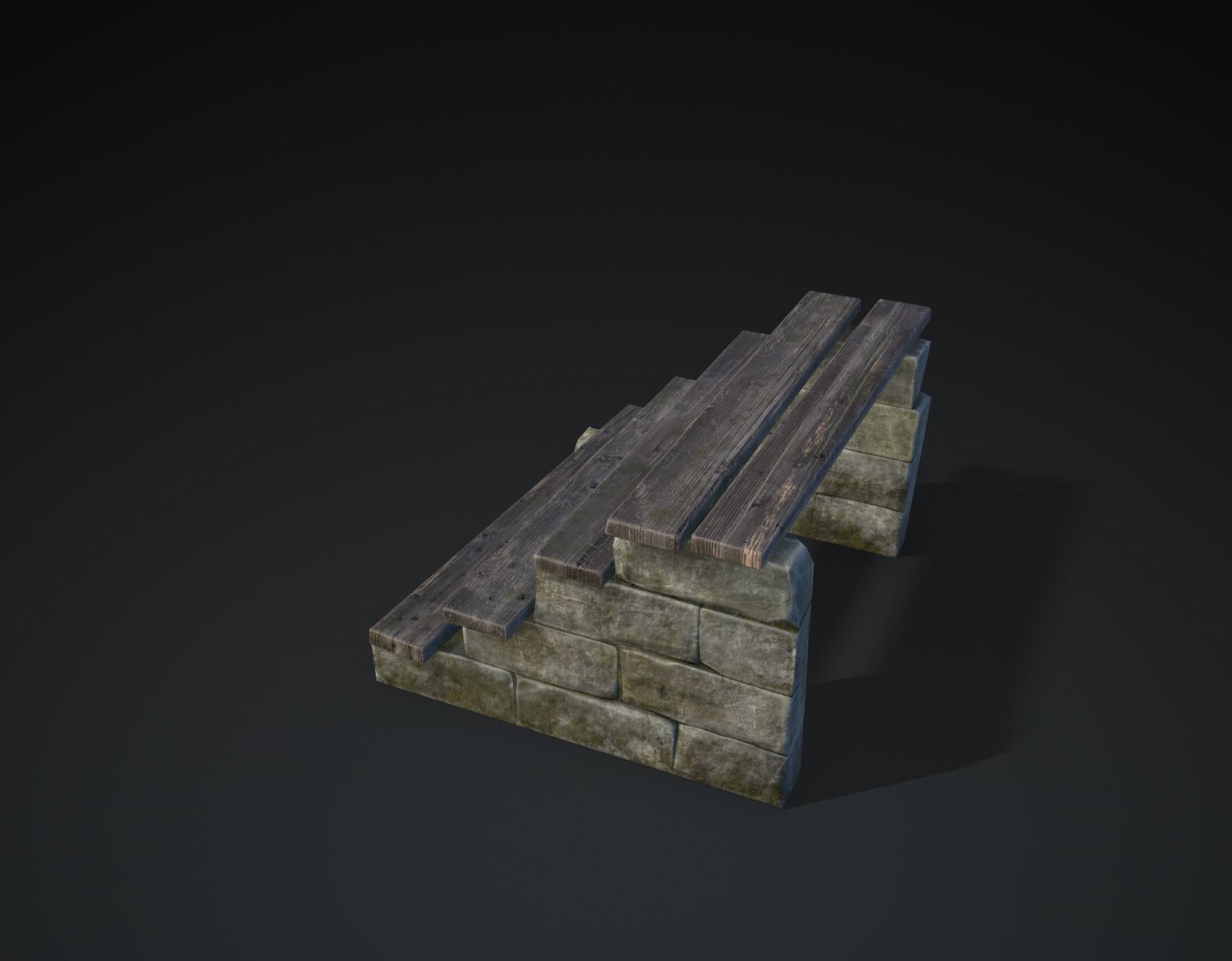 3D model Steps VR / AR / low-poly | CGTrader