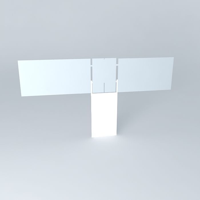 Deck 2x8 main support beam free 3D model | CGTrader