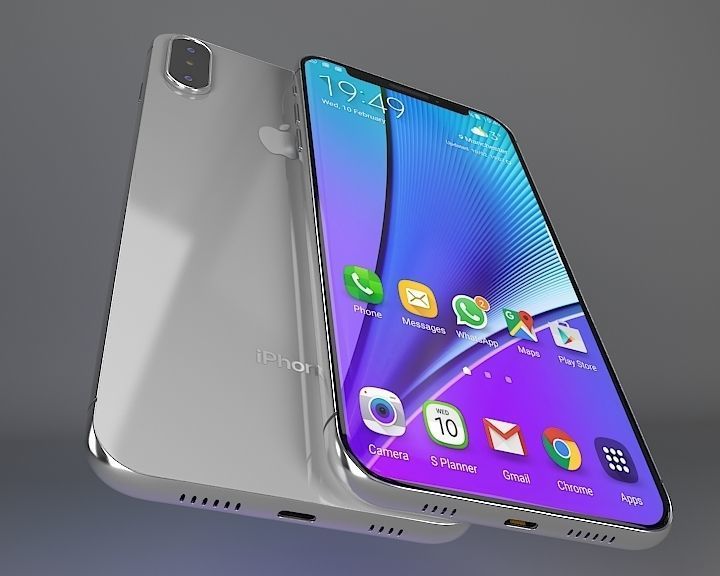 iPhone X Max 3D model | CGTrader
