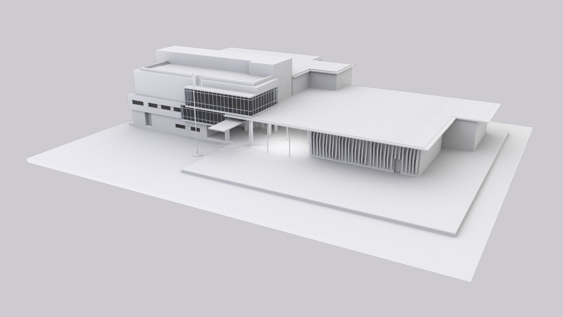 Building Studio 3D model | CGTrader