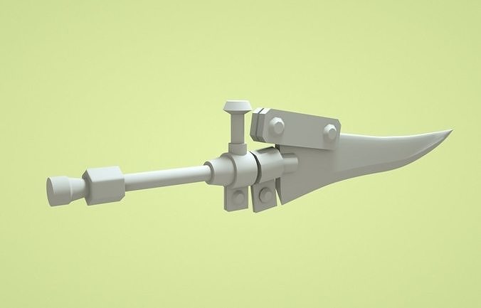 3D model Machine Sword VR / AR / low-poly | CGTrader