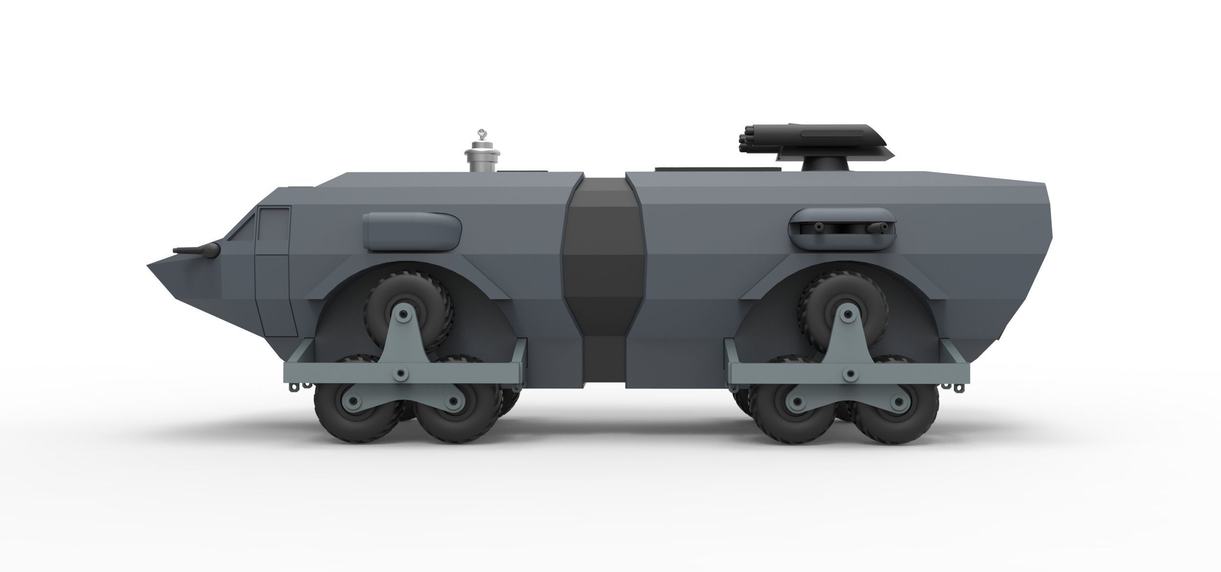 Diecast model Landmaster from Damnation Alley Scale 1 to 38 3D model 3D ...