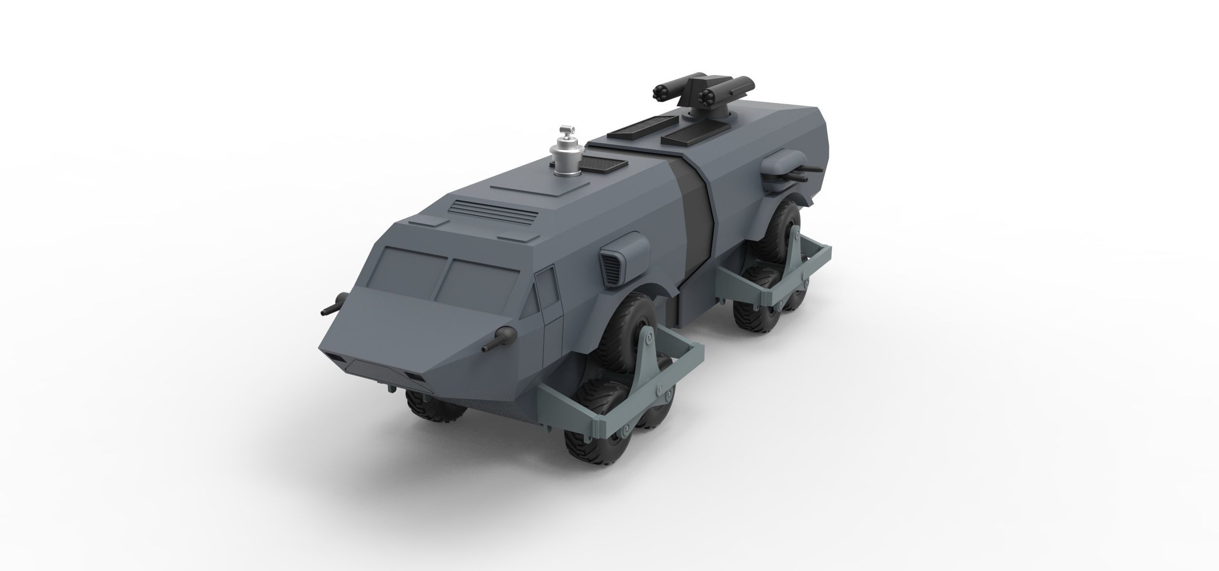 Diecast model Landmaster from Damnation Alley Scale 1 to 38 3D model 3D ...