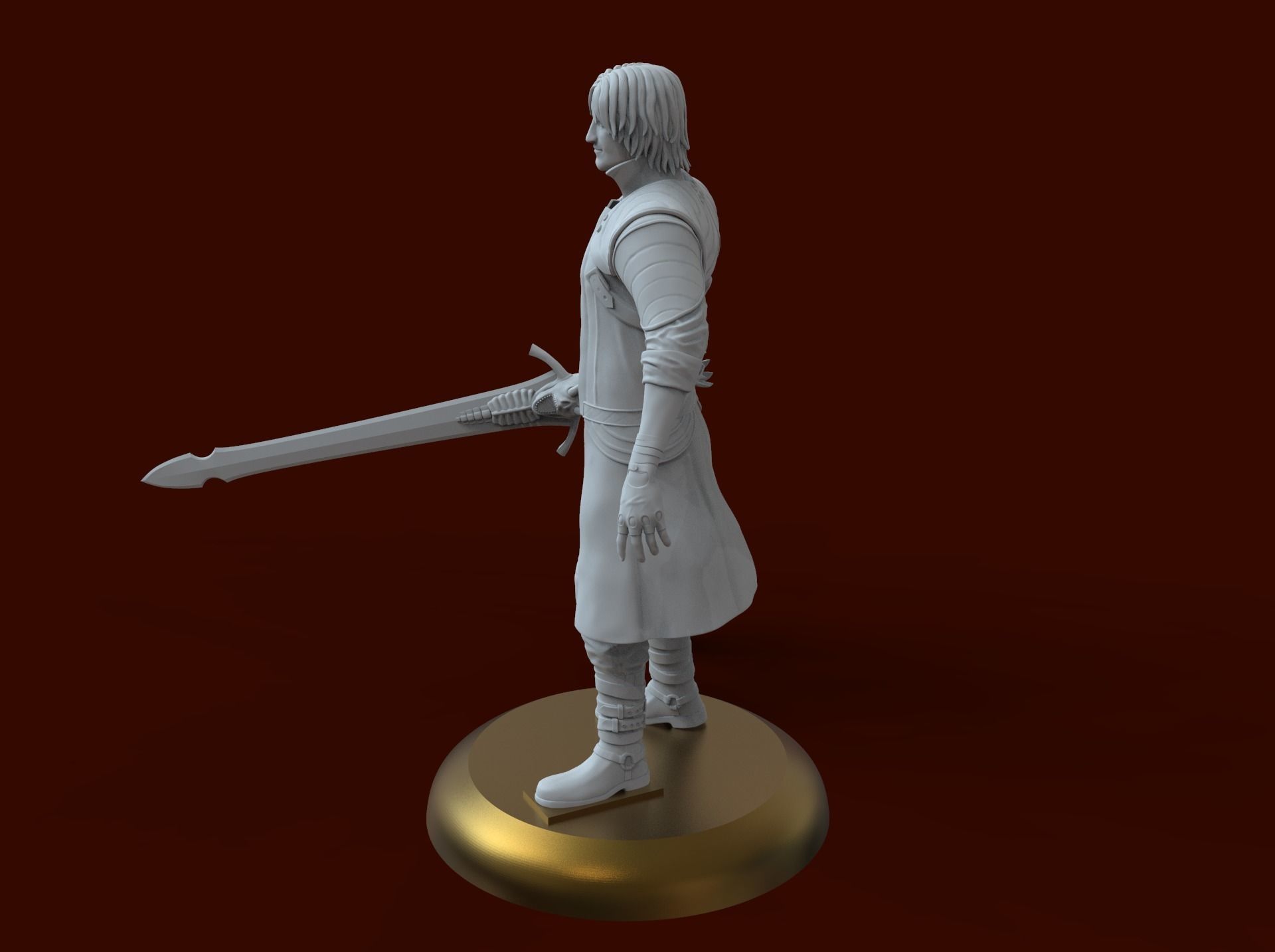 Devil May Cry character Dante 3D model 3D printable | CGTrader