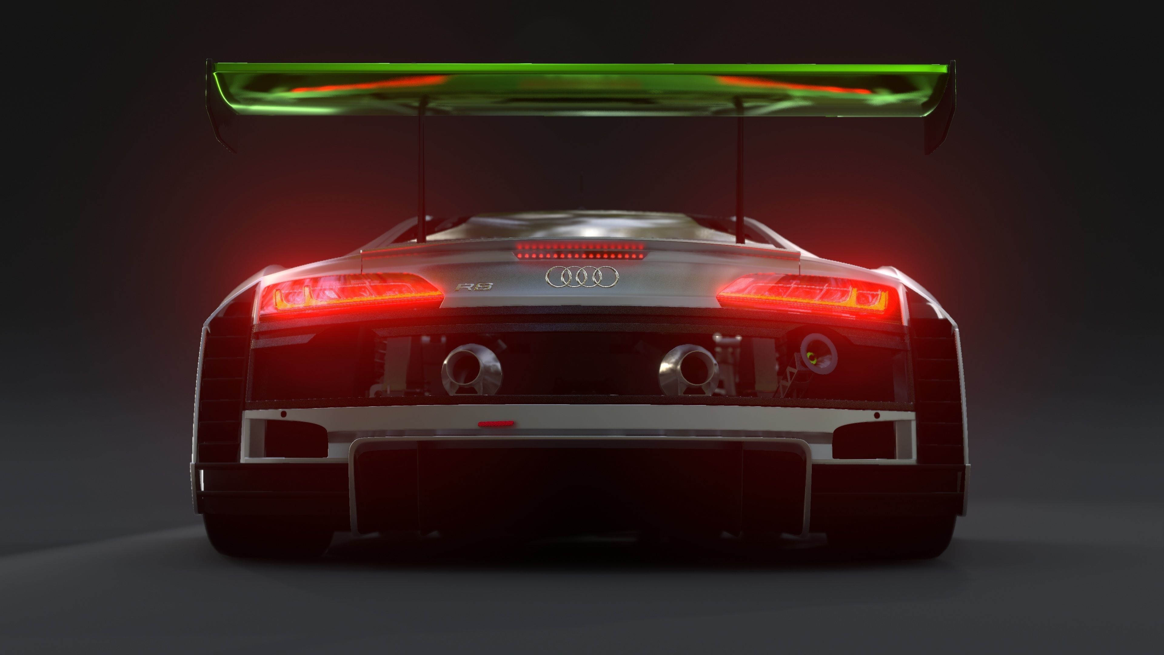 Audi R8 LMS 2019 EVO GT3 3D model | CGTrader