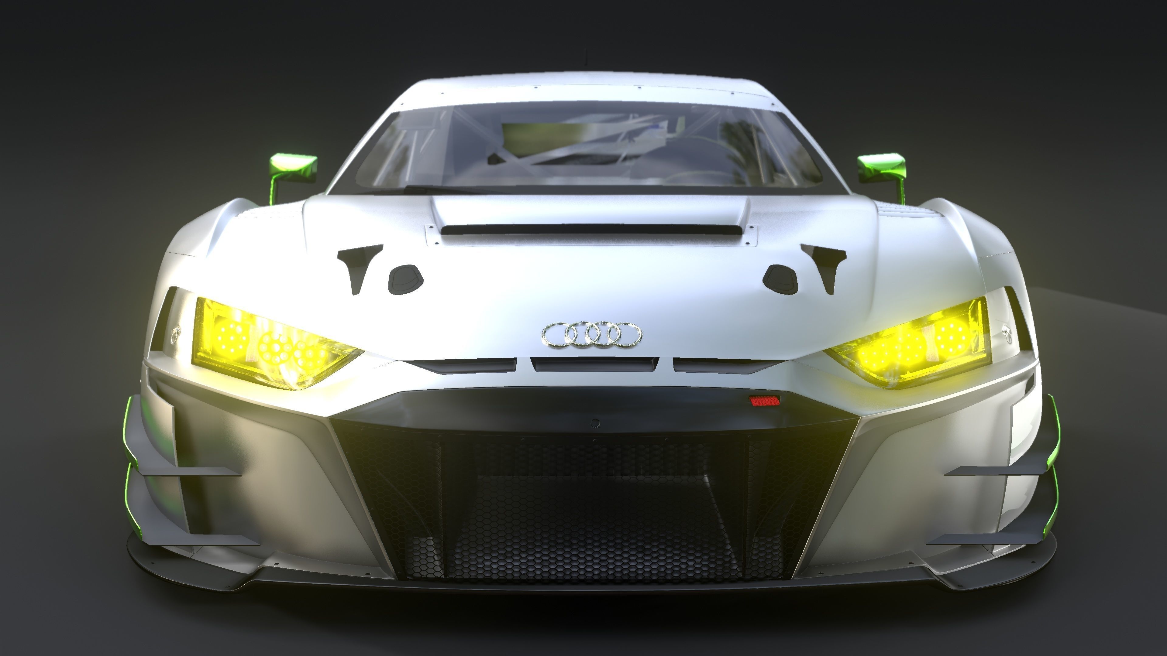 Audi R8 LMS 2019 EVO GT3 3D model | CGTrader