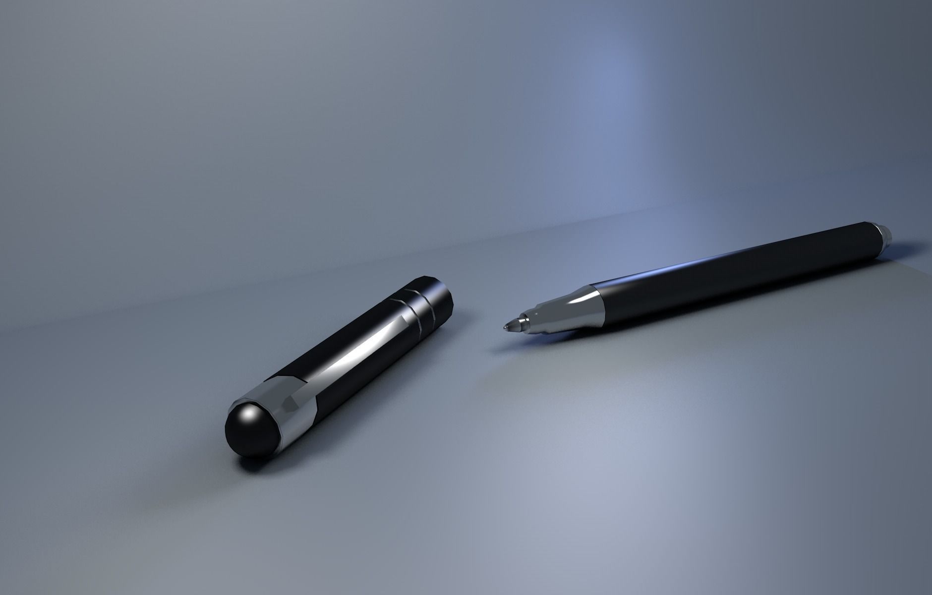 pen cap 3D model | CGTrader
