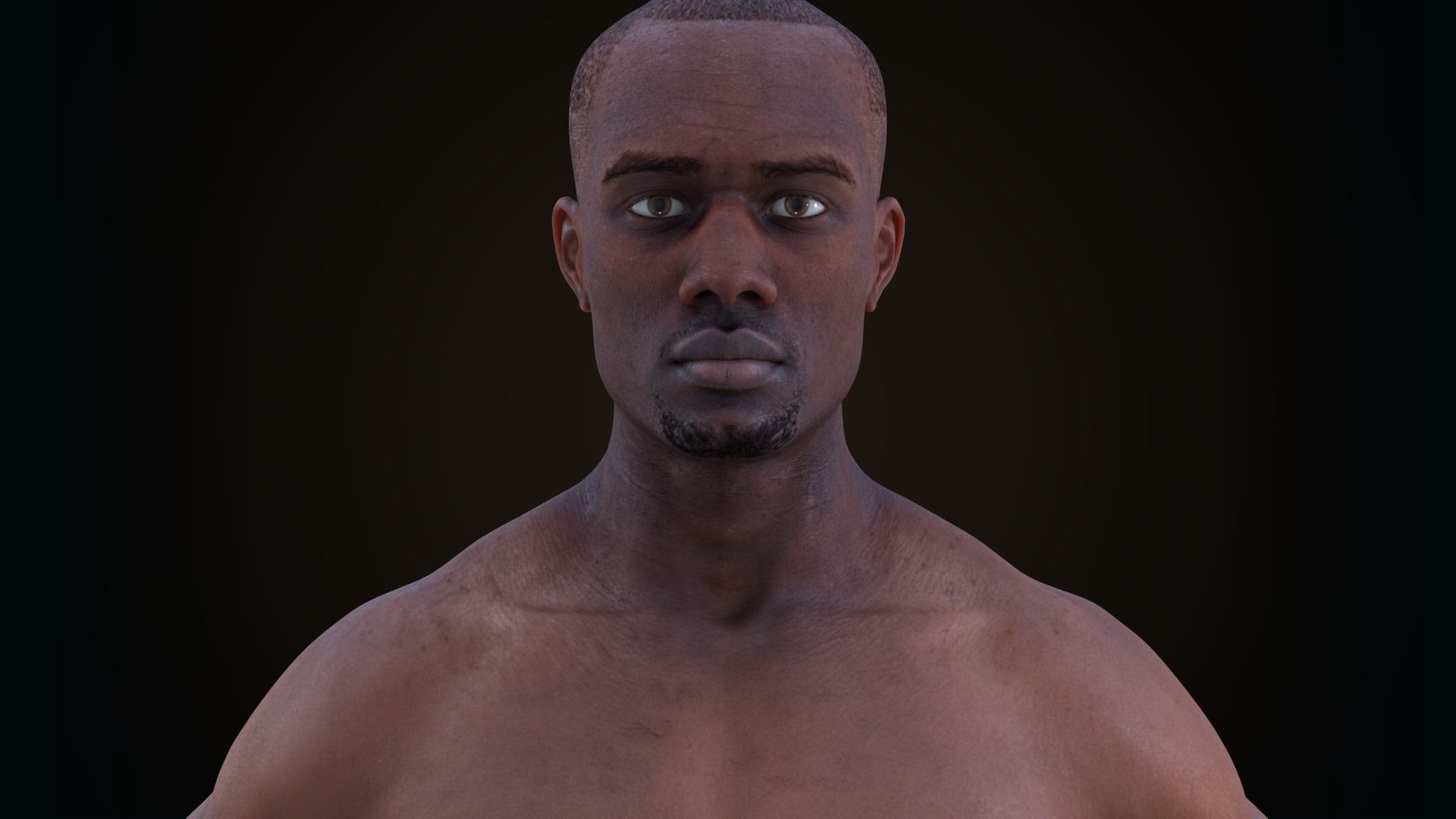 3D model Cinematic Male 002 - Advanced Body Rig - Face Rig - GUI VR ...