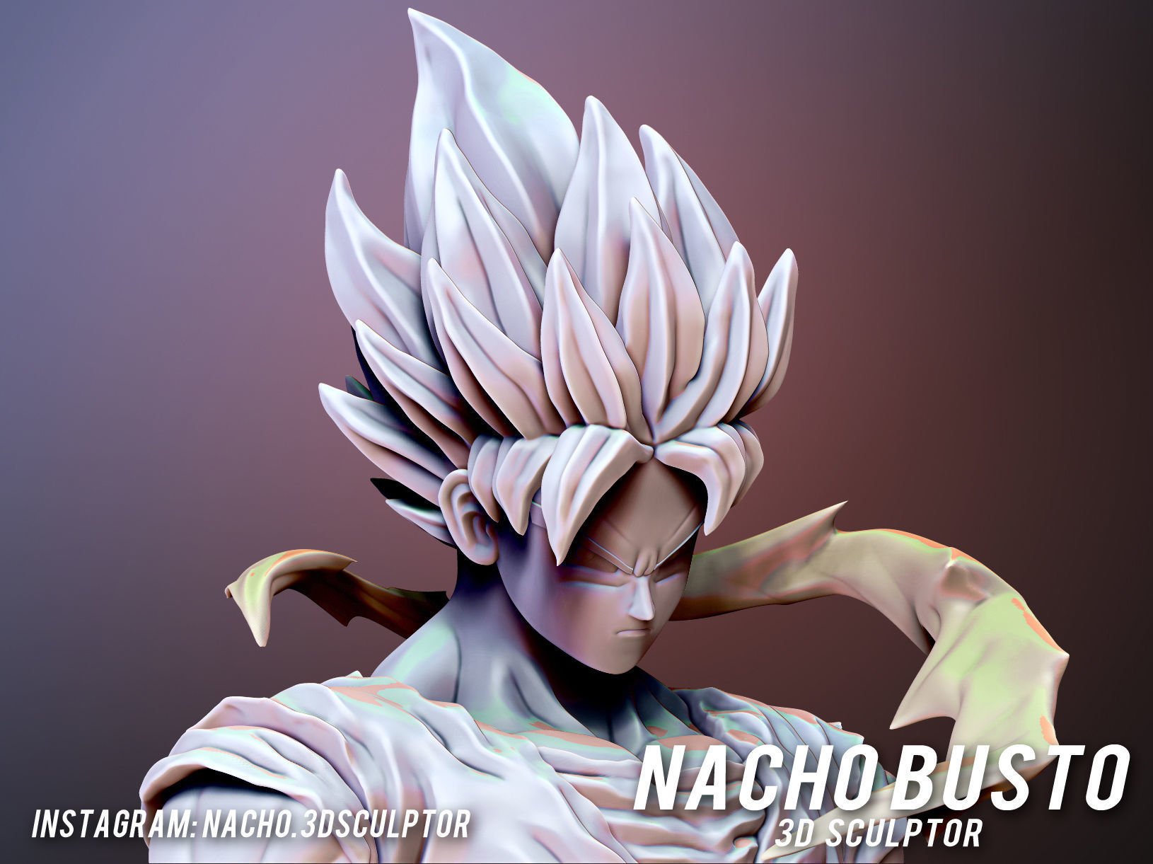 Goku Dragon ball z 3d print 3D model 3D printable | CGTrader