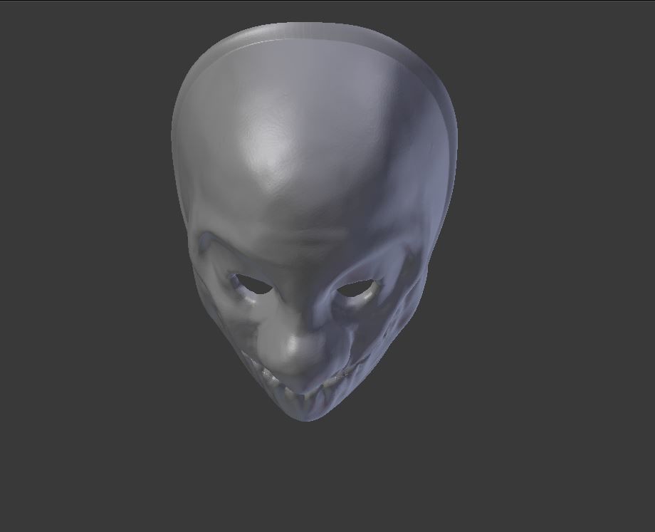 Wolf mask for face from PayDay 2 3D model 3D printable | CGTrader