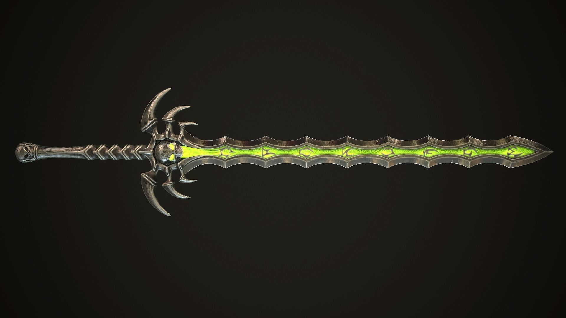 3D model Undead Great Sword VR / AR / low-poly | CGTrader