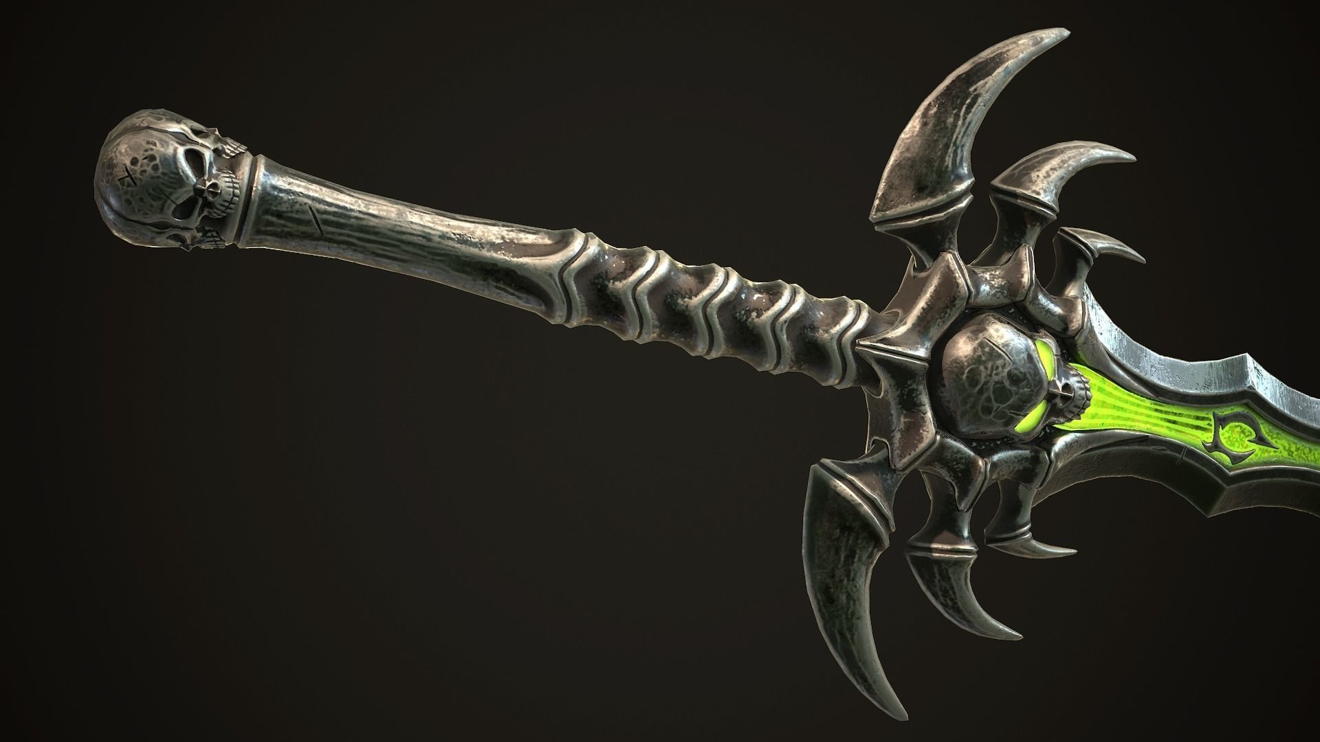 3D model Undead Great Sword VR / AR / low-poly | CGTrader